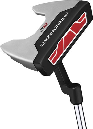Wilson Herren Putter (rechte Hand), 89 cm L&auml;nge (35 Inch), Anf&auml;nger bis Fortgeschrittene, 830 g, Harmonized M2 Putter MRH, Schwarz/Rot, WGD604000
