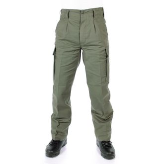 Leo Köhler Bundeswehr Feldhose Original Moleskin oliv, Größe:114-xlong (BW Gr. 20)