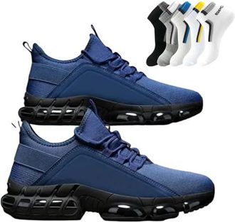 Generic Chaussures orthop&eacute;diques pour homme - L&eacute;g&egrave;res et respirantes - Avec soutien de la vo&ucirc;te plantaire int&eacute;gr&eacute;, bleu, 42.5 EU