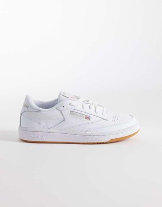 Reebok Club C 85 - Baskets avec semelle en gomme - Blanc
