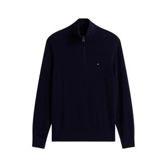 Tommy Hilfiger Rollkragenpullover - - Knitwear - Herren - Blau - S