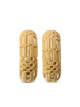 Burberry boucles doreilles &agrave; perles