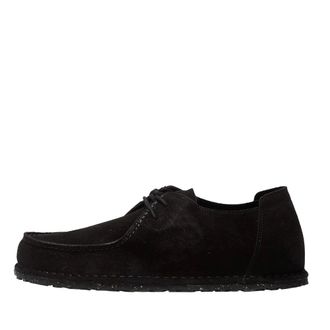 Birkenstock Homme, Chaussures, Noir, Taille: 43 EU Utti Lace Suede Regular Fit