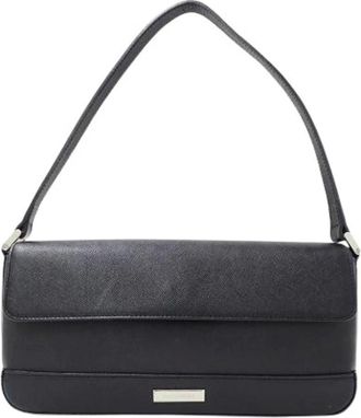 Burberry Sac bandouli&egrave;re vintage Pre-owned - Femme - Pre-owned - Noir - Taille: ONE Size