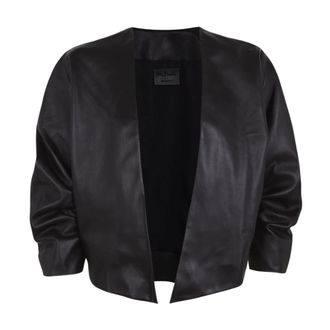 Cortana Femme, Vestes, Noir, Taille: 42 FR Veste Oversize Droite