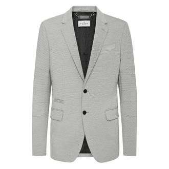 Philipp Plein Homme, Vestes, Gris, Taille: L Blazer Gigol&ograve; Fit LS