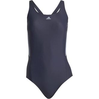 adidas Damen Badeanzug Mid 3-Streifen