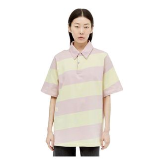Burberry Femme, Tops, Multicolore, Taille: 38 FR Polo Ray&eacute; avec Imprim&eacute; EKD