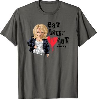 Chucky Tiffany Eat Your Heart Out Valentine T-Shirt