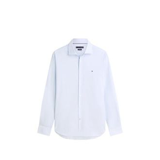 Tommy Hilfiger Chemise slim en coton organique m&eacute;lang&eacute;