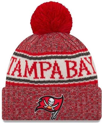 New Era Tampa Bay Buccaneers NFL 2018 Sideline Sport OTC Beanie - One-Size