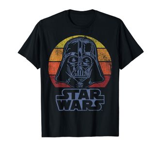 Star Wars Darth Vader Sunset Gradient T-Shirt