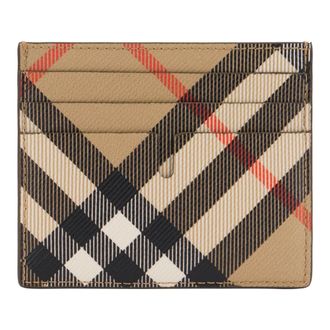 Burberry Homme, Accessoires, Beige, Taille: ONE Size Vintage Check Cardholder