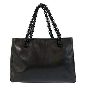 Prada Pre-owned Leather Handbag - - Pre-owned - Damen - Schwarzk - ONE SIZE