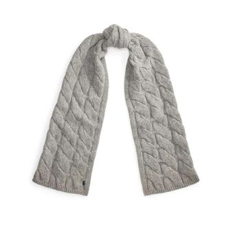 Polo Ralph Lauren &Eacute;charpe en laine - Femme - Accessoires - Gris - Taille: ONE Size