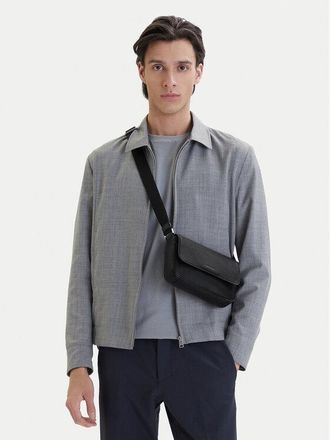 Calvin Klein Handtasche Raised Small Flap Messenger LV04D3327G Schwarz