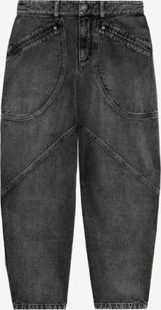 Isabel Marant Pantalon Catarina - Femme - Noir D&eacute;lav&eacute; - Taille 34 - Isabel Marant