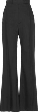 Vivienne Westwood Femme, Pantalons, Noir, Taille: 38 FR Pantalon &Eacute;vas&eacute; en Laine