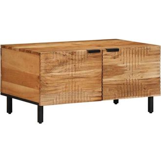 vidaXL Couchtisch 80x50x40 cm Massivholz Akazie Vidaxl