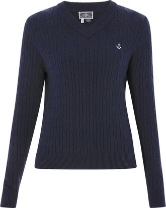 Dreimaster Dreimaster Pullover Frauen Marine