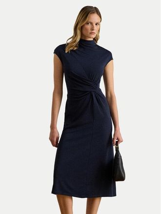 Lauren Ralph Lauren Coctailkleid 200P03732001 Dunkelblau Slim Fit