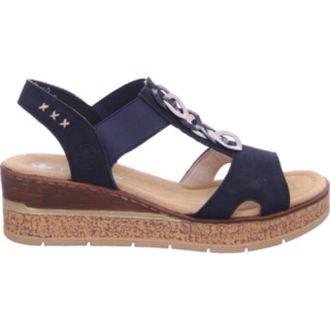 Rieker Damen, Schuhe, Blau, 40 EUGr&ouml;&szlig;e