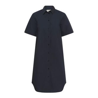 Part Two Femme, Robes, Noir, Taille: 38 FR &Eacute;l&eacute;gante robe chemise Apr&egrave;s Minuit