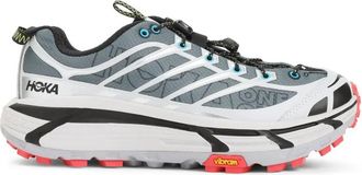 Hoka One One Hoka Low-Top Sneaker - Ash Grey Textile U Mafate Three 2 World Mark Sneak - Gr. 11_5 - in Grau - für Damen