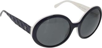 Chanel Lunettes de soleil vintage doccasion - Femme - Pre-owned - Noir - Taille: ONE Size