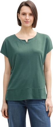Tom Tailor Damen 1040547 T-Shirt, 30024-Explorer Green, XXXL