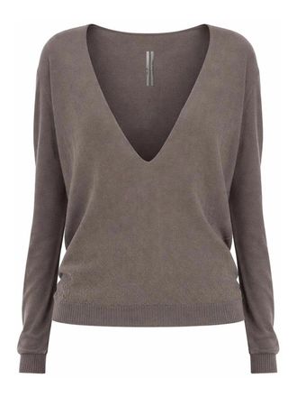 Rick Owens Rundhalspullover - Schwarz