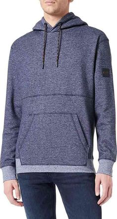 BOSS Mens Weheather Jersey_Jacket_L, Dark Blue, 5XL