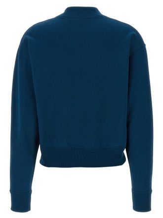 Chlo&eacute; Womens Blue Cotton Sweatshirt Clothing
