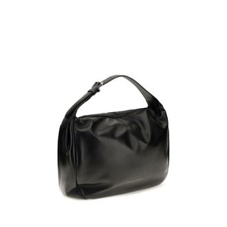 Brunello Cucinelli Nappa Leather Hobo Bag - Black