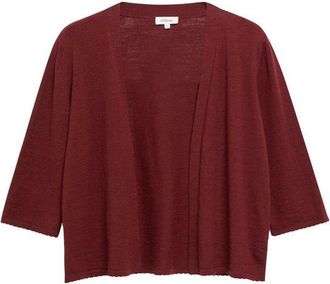 s.Oliver Cardigan Strickjacke Strickjacke mit Zierkante