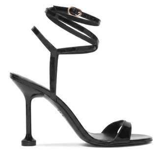 Stuart Weitzman Sandalen Stuart Weitzman Naudistini Wrap 100 SM910 Schwarz