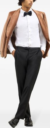 Boglioli Smoking-Hose aus Satin - Schwarz