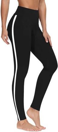 Generic Legging de sport pour femme - Opaque - Pantalon de yoga - Taille haute - Pantalon de sport - Pantalon de fitness - Push Up - Legging de yoga - Stretch