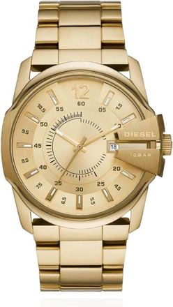 Diesel Homme, Accessoires, Jaune, Taille: ONE Size Master Chief Stainless Steel Watch