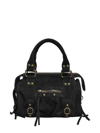 Luisa Vannini SCHWARZ Rindsledertasche