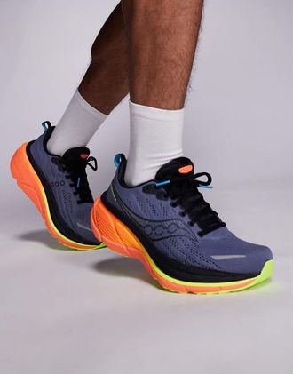 Saucony Hurricane 25 - Baskets de course - Shadow/Vizi-Multicolore