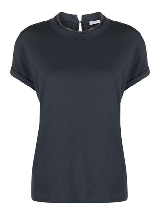Brunello Cucinelli T-Shirt - Bleu Clair