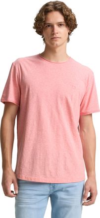 Tom Tailor Herren 1043492 T-Shirt, 15121 - Peach Pink, XL EU