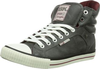 British Knights Herren Atoll High-Top, Grau (Dk. Grey-Burgundy21)