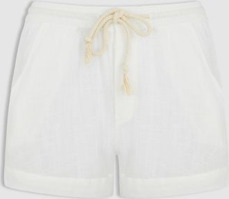 Maison Saint Julien Short Court Bonifacio Off White