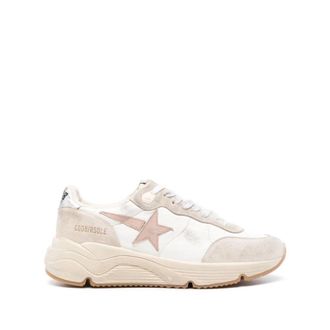 Golden Goose Running Sole Leder Low Top Sneakers - - Shoes - Damen - Wei&szlig; - 41 EU