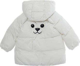 Moschino Quilted Padded Down Jacket - White