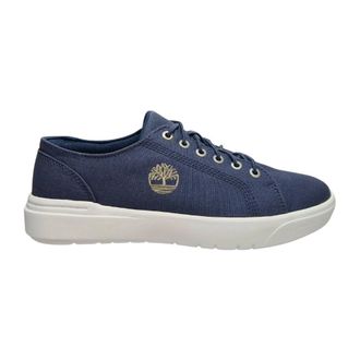 Timberland Homme, Chaussures, Bleu, Taille: 42 EU Tessuto Baskets
