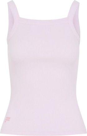 PANGAIA Pangaia, Femme, Tops, Rose, Taille: 38 FR D&eacute;bardeur c&ocirc;tel&eacute; &agrave; encolure carr&eacute;e
