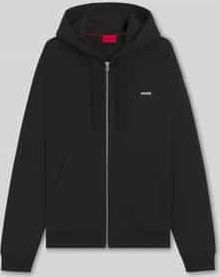 HUGO BOSS Relaxed Fit Sweatjacke aus reiner Baumwolle Modell DAPOZIP